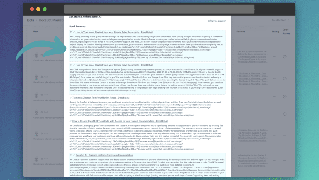 Improve Your Chatbot Performance with Answer Classification - DocsBot AI